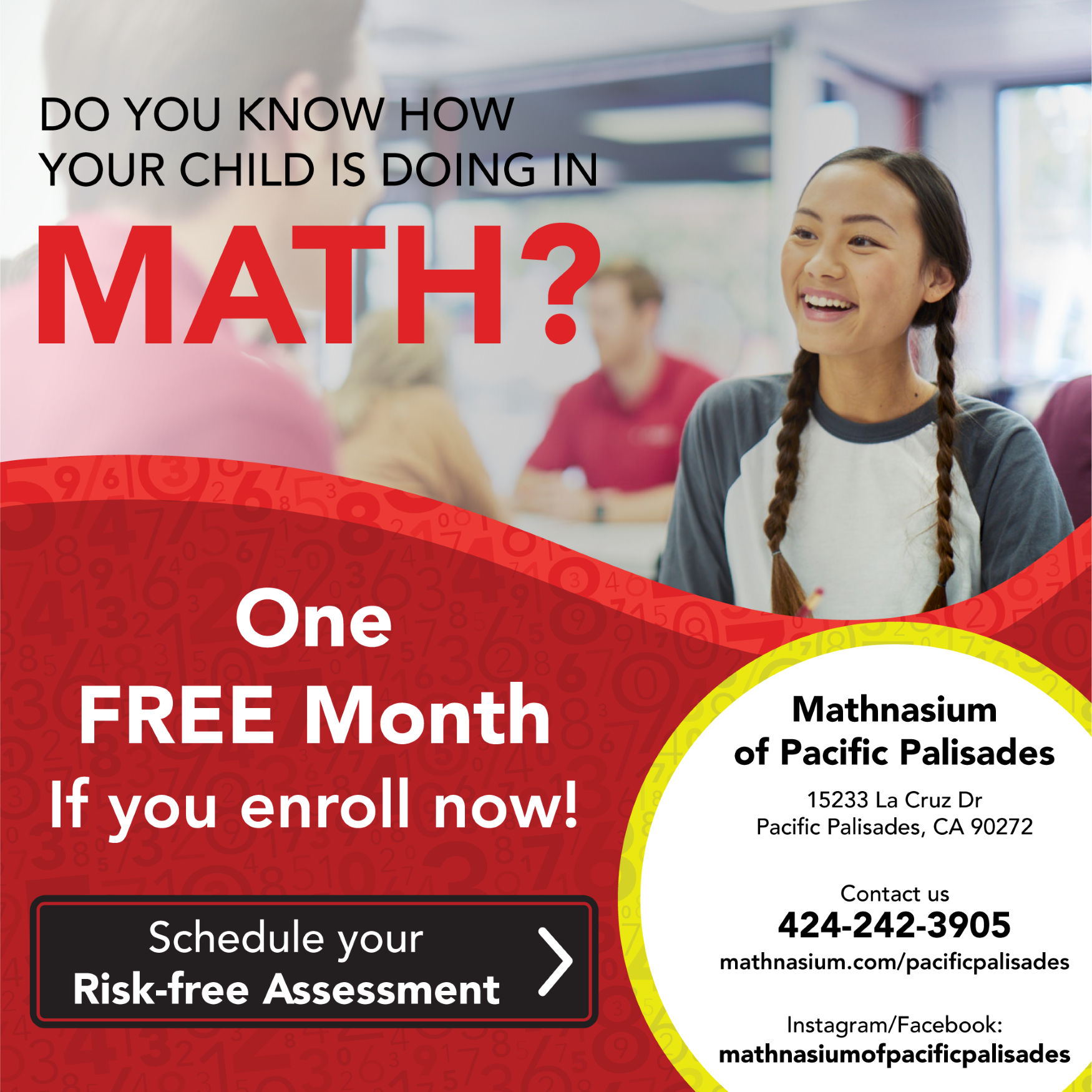 Pacific Palisades Promotions - Mathnasium