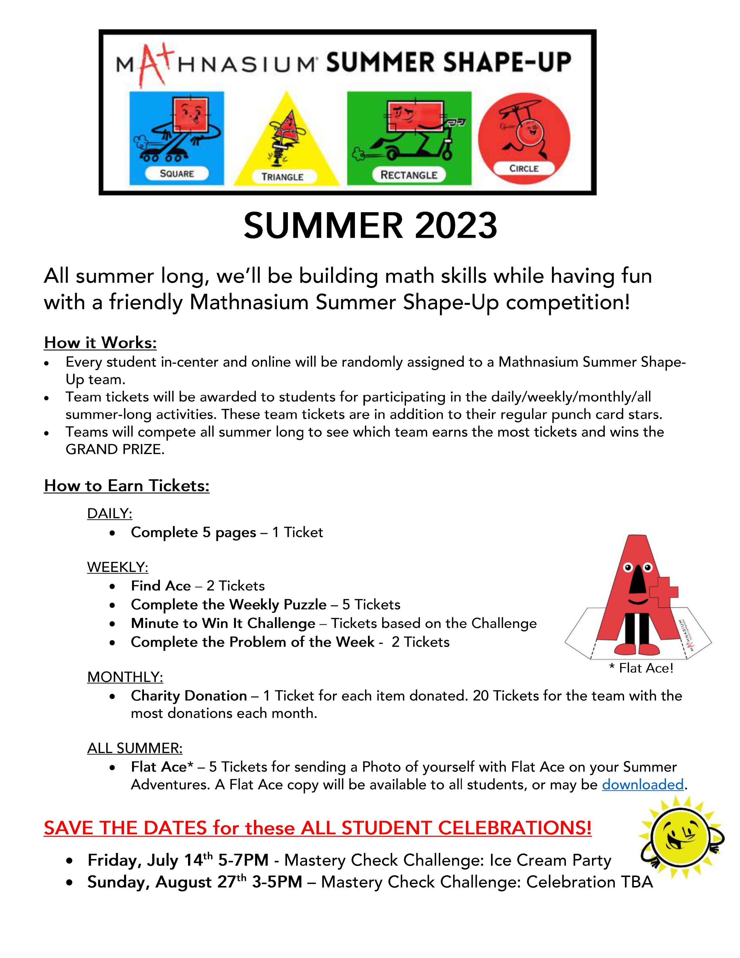 Community events with East Appleton - Mathnasium