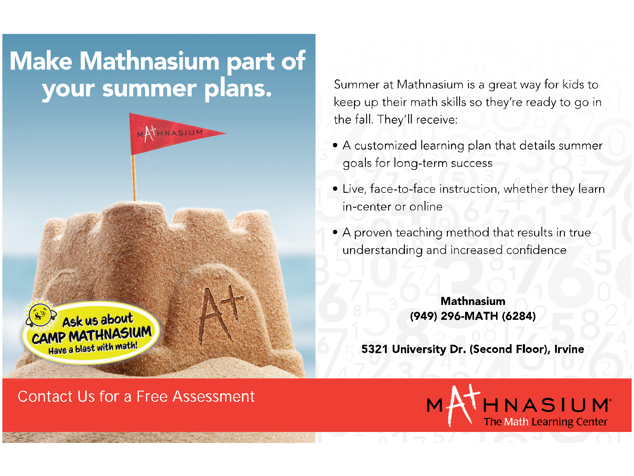 Mathnasium of University Irvine, CA Events