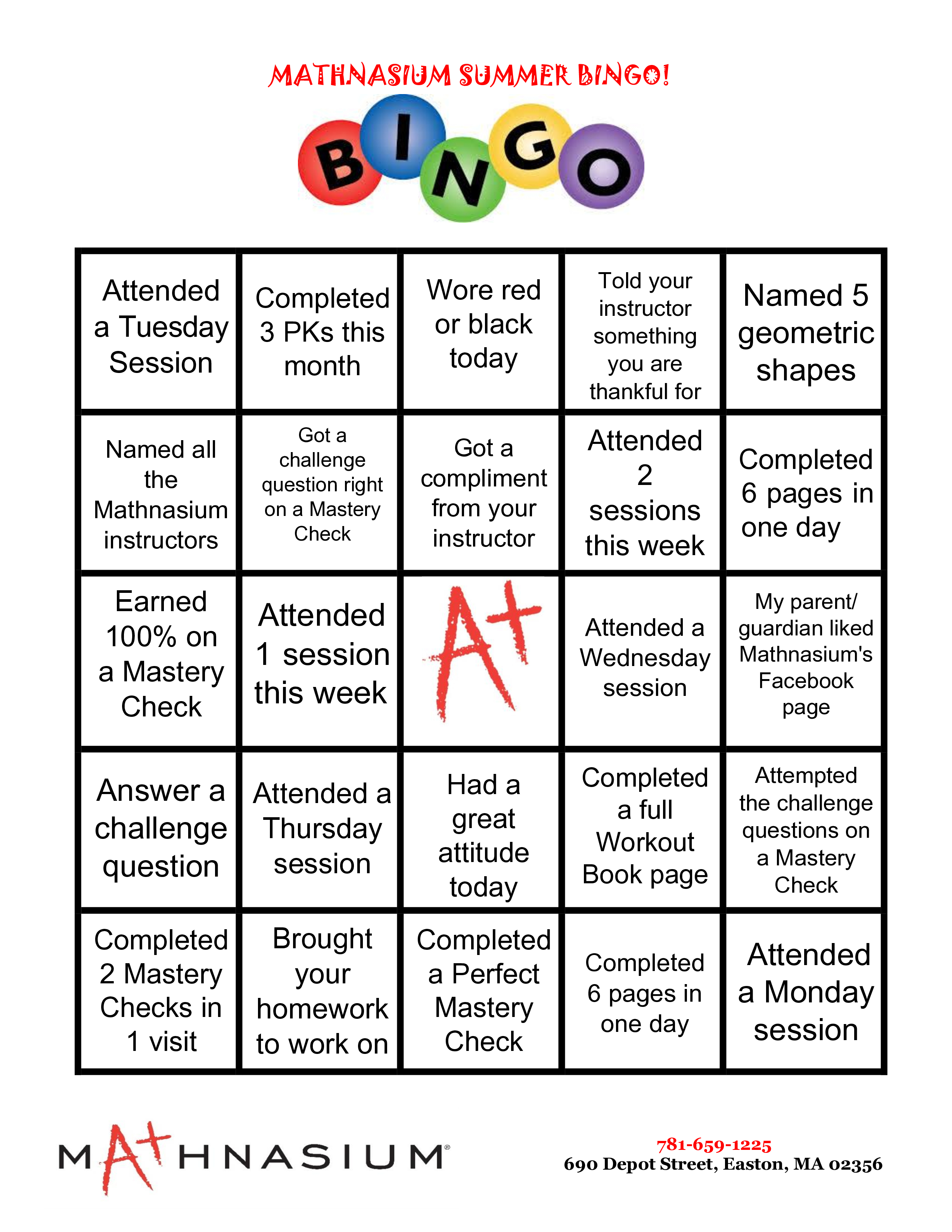 Community events with Easton - Mathnasium