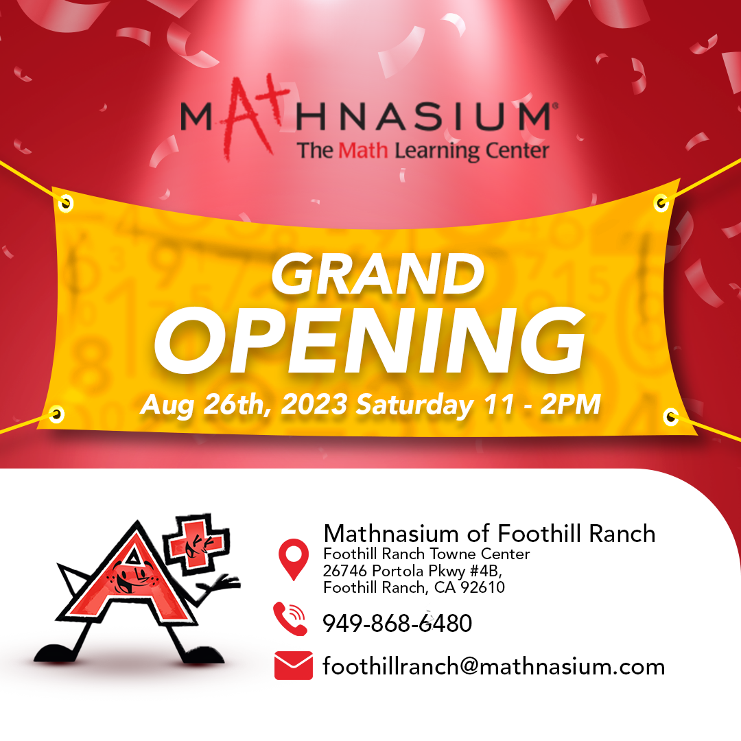 Mathnasium of Foothill Ranch, CA Events