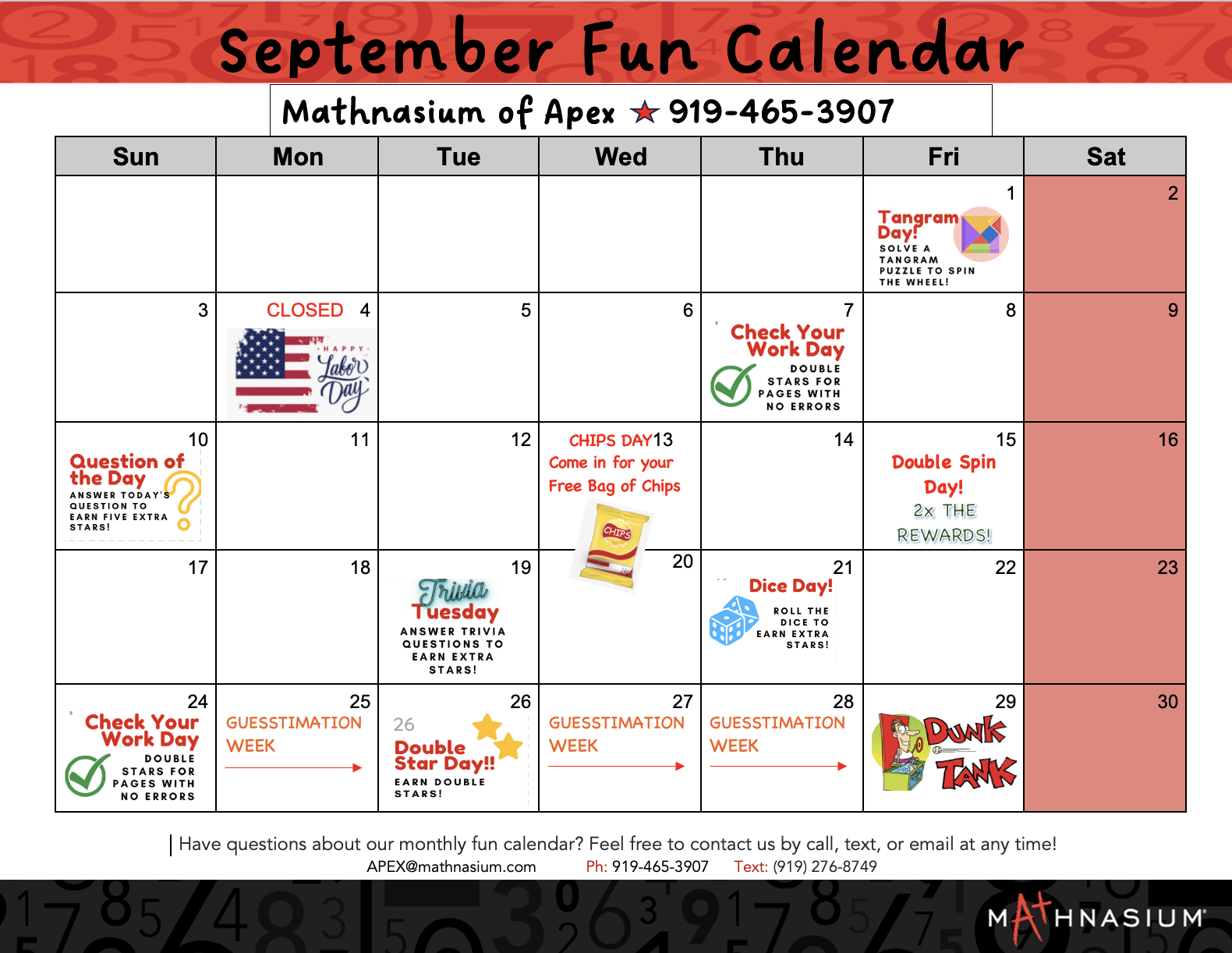 Community events with Apex - Mathnasium