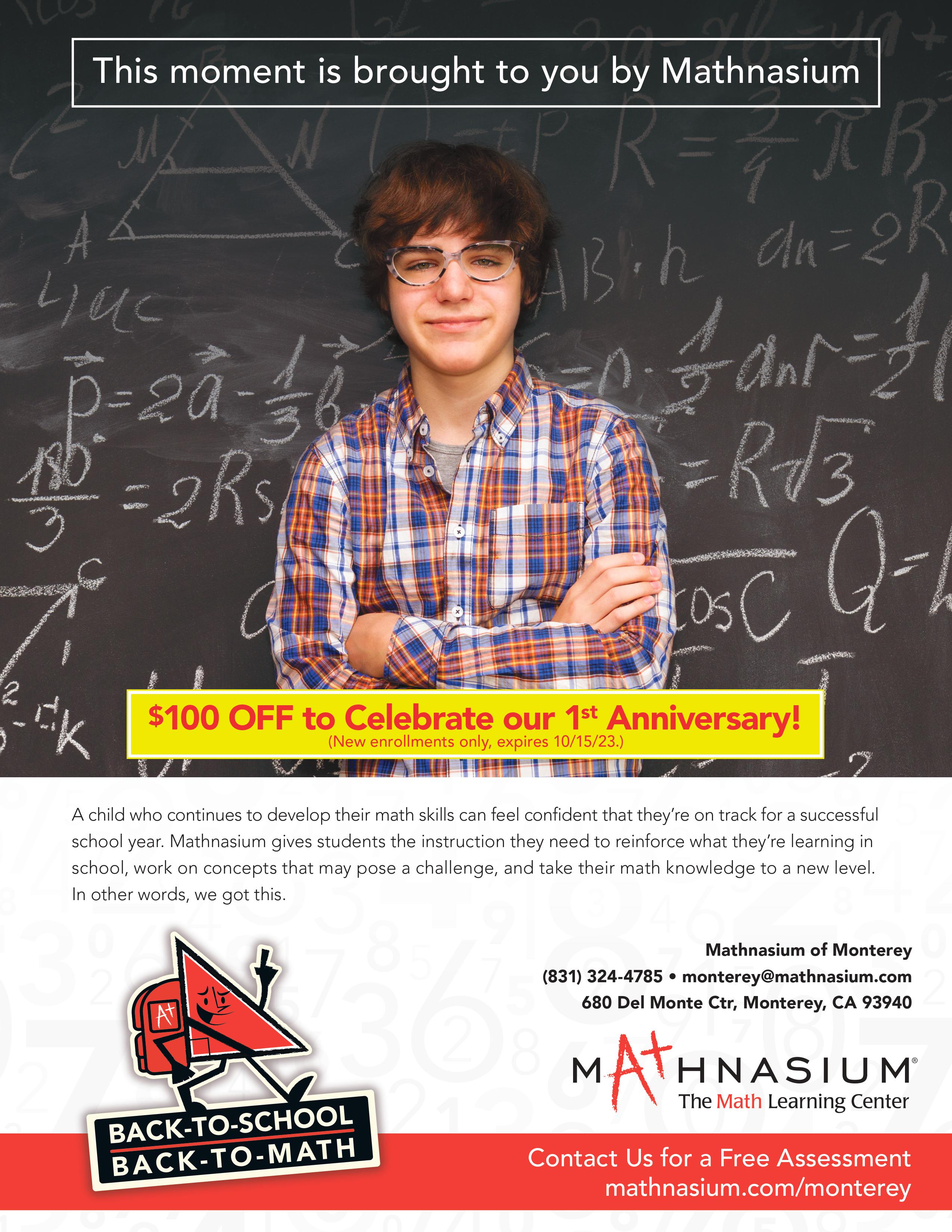 Top-Rated Monterey, CA Math Tutors - Mathnasium of Monterey