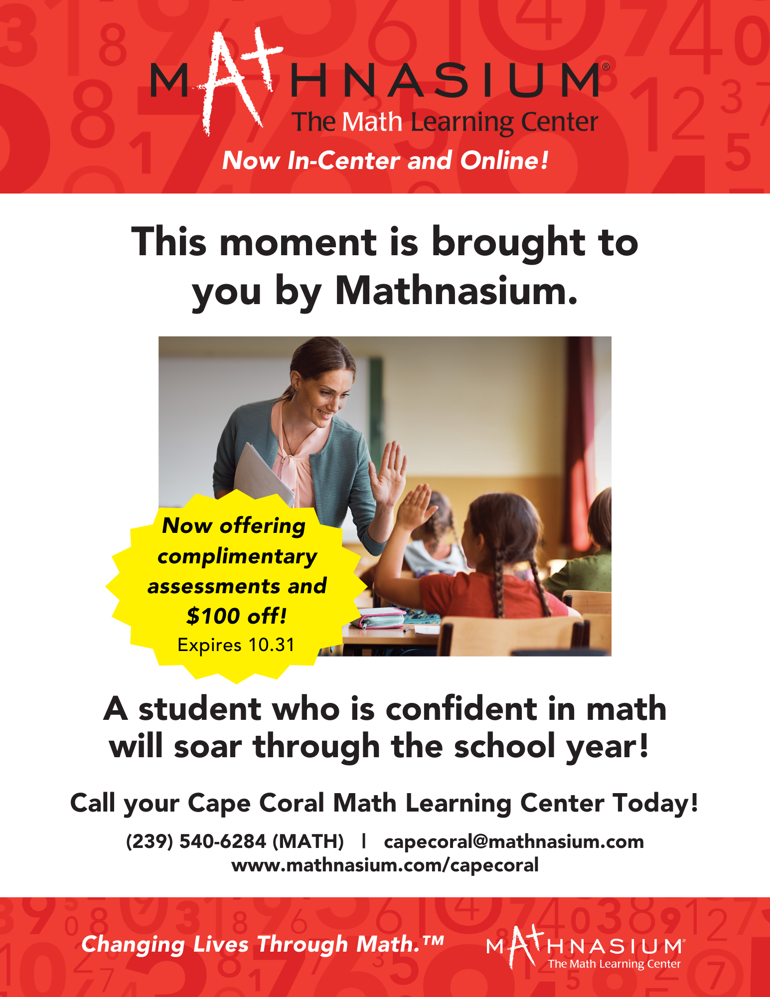 Cape Coral Promotions - Mathnasium