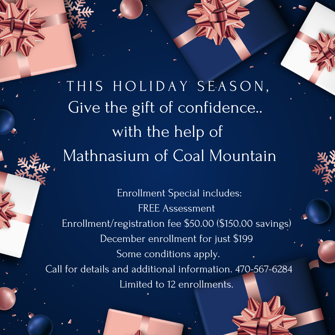 Coal Mountain Promotions - Mathnasium