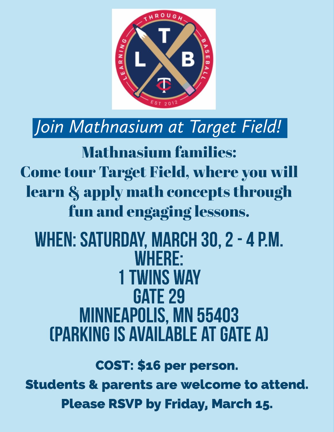 Community events with St. Michael - Mathnasium