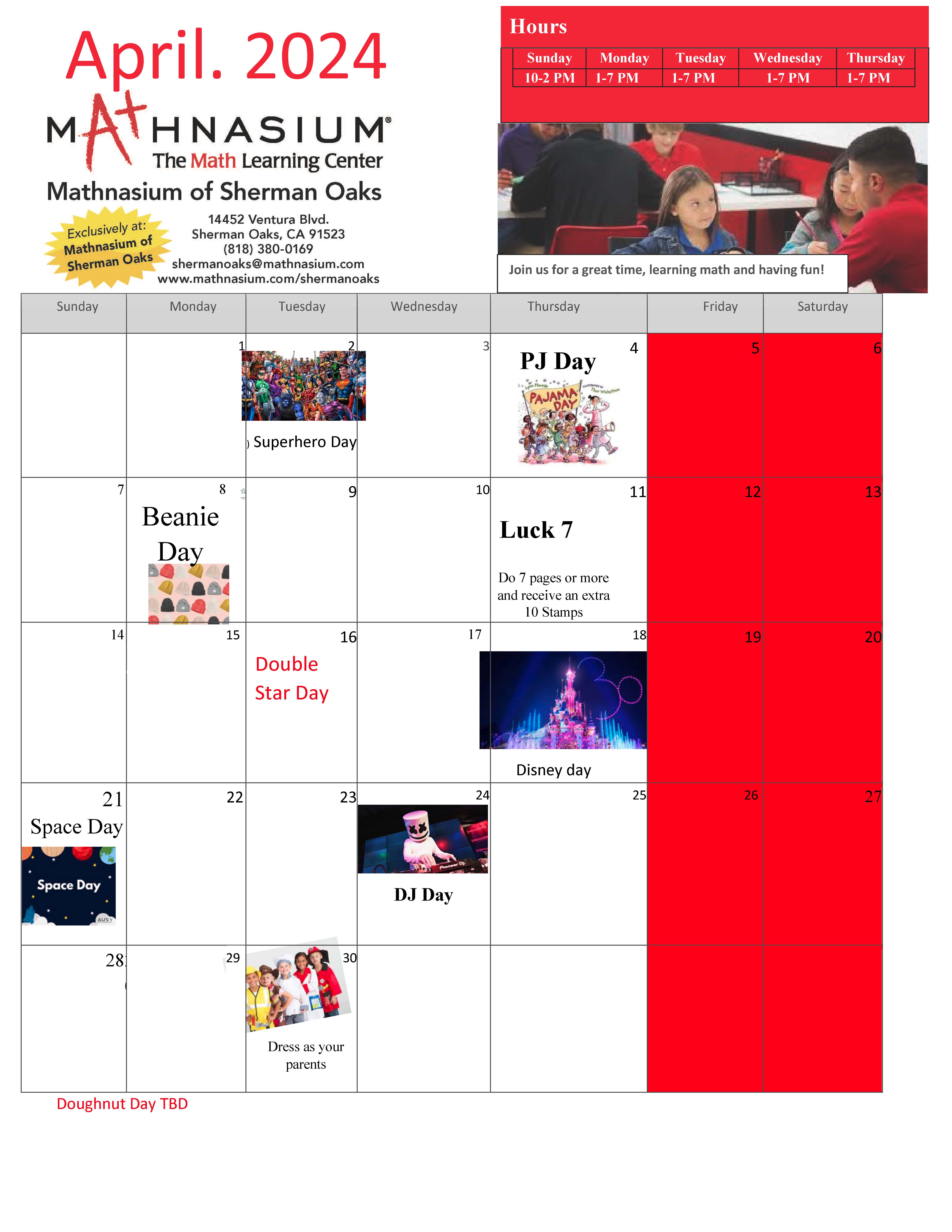 Community events with Sherman Oaks - Mathnasium