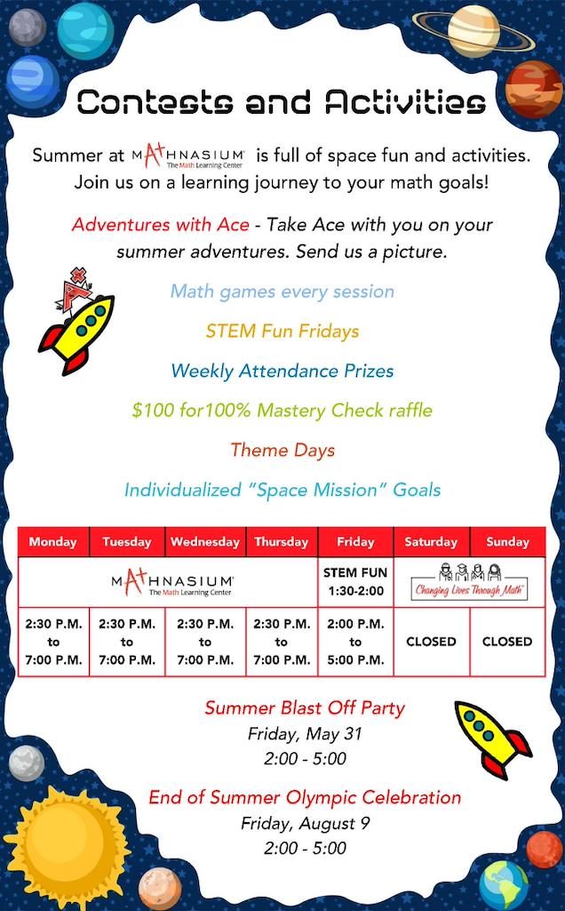 Community events with Brandon - Mathnasium