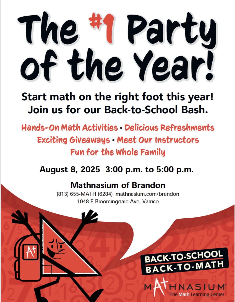 Mathnasium of Brandon, FL Events