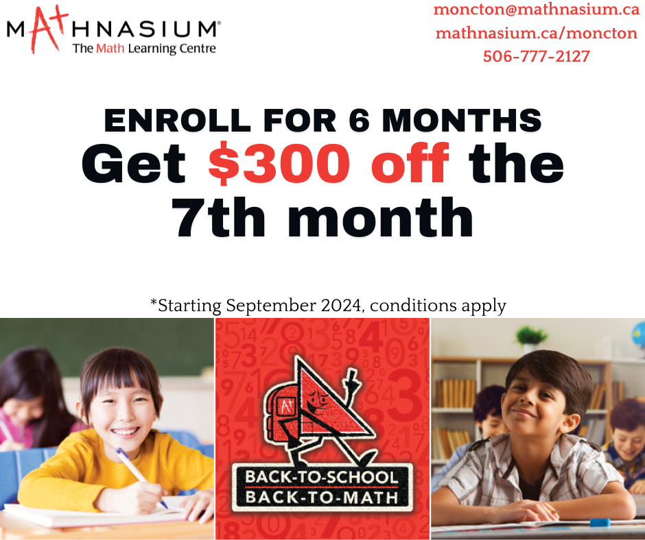 Top-Rated Math Tutors - Mathnasium of Moncton, NB