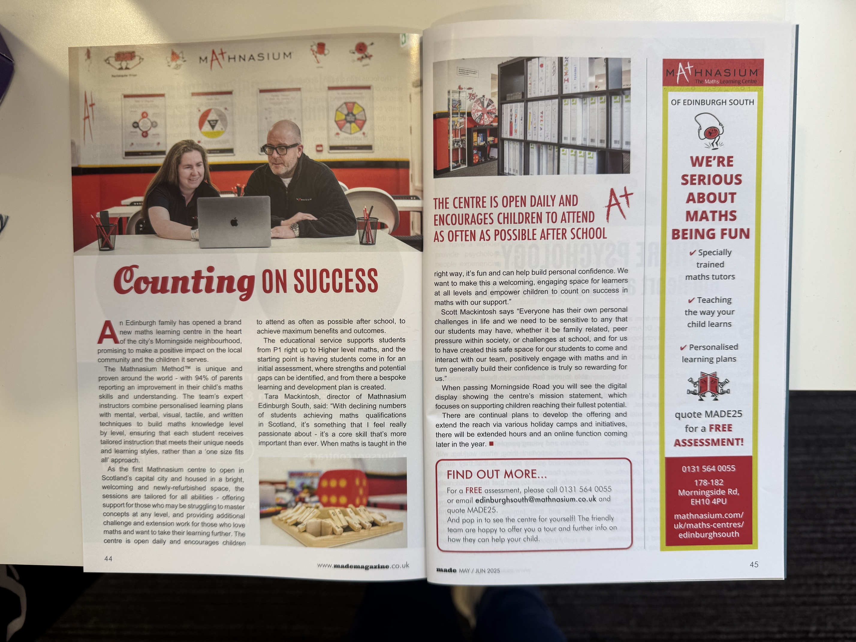 Edinburgh Maths Tutors | Maths Help Near Me